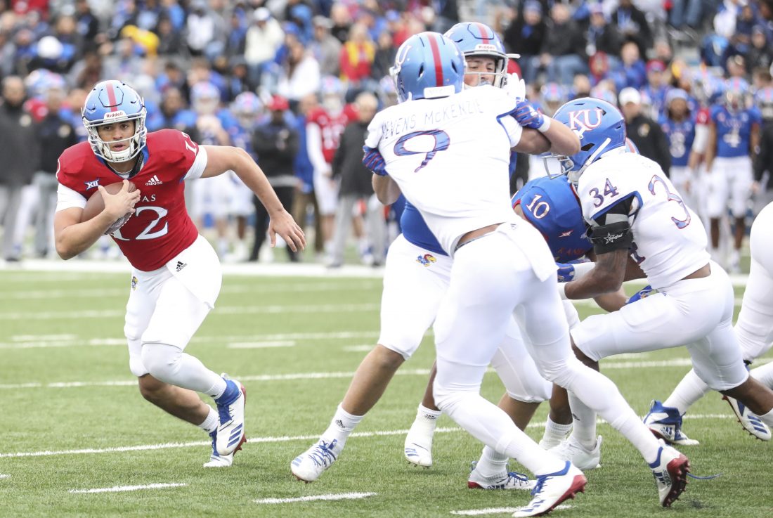 Kansas QB Torry Locklin had opportunity to develop during grayshirt ...